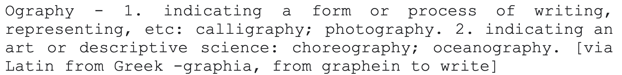 OGRAPHY – Filmmaking For Good